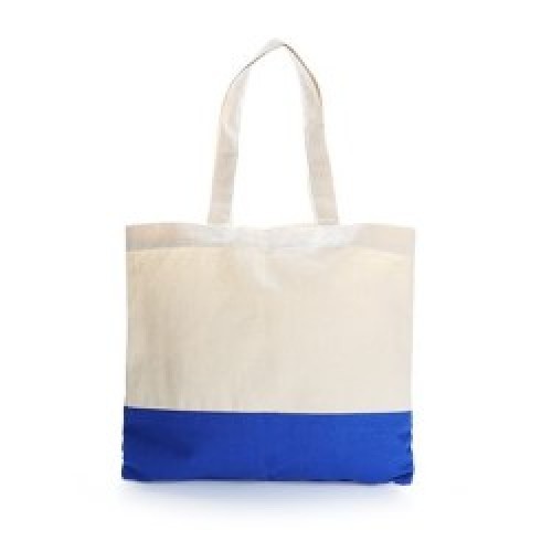 Two-Tone Canvas Tote Bag