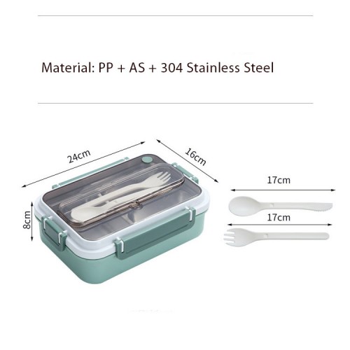 Lunch Box 3 Partition Cutlery