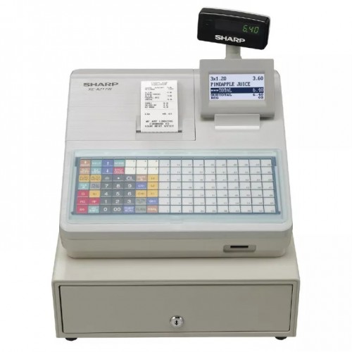 Sharp XE-A217W/B Cash Register Machine XEA217W XEA217B