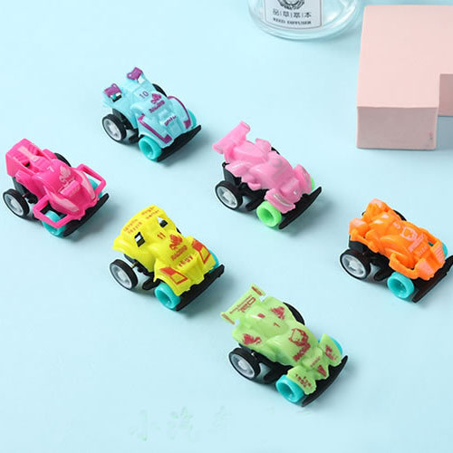 Gacha Capsule Gashapon with 4-wheel Pull Back Toy Car