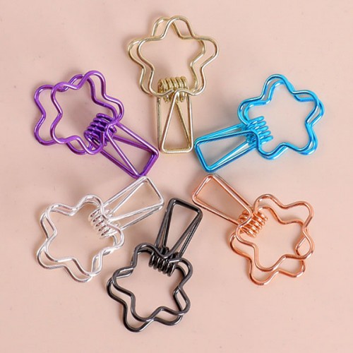 Metal Wire Hollow Clip Set
