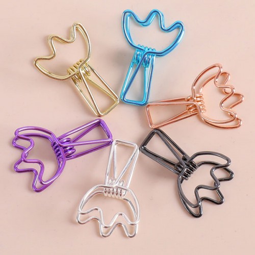 Metal Wire Hollow Clip Set