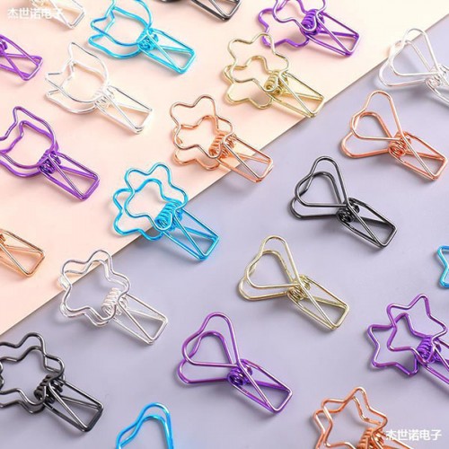 Metal Wire Hollow Clip Set