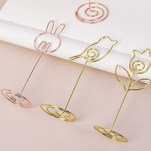 Metal Wire Note Holder
