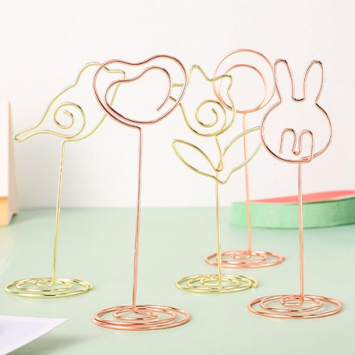 Metal Wire Note Holder