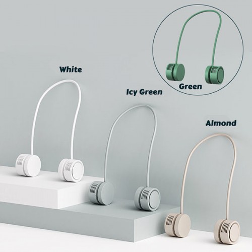 Foldable Hanging Neck Fan with Aroma Function