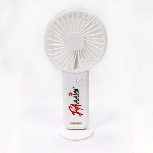 Handheld Fan with Rechargeable Battery and Mobile Stand