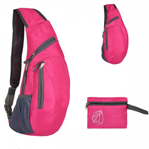 Unisex Foldable Sling Bag Crossbody Shoulder Backpack