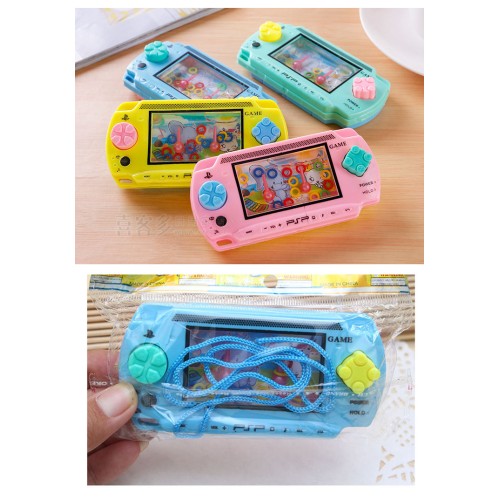 Old-Style Handheld Water Game with Lanyard